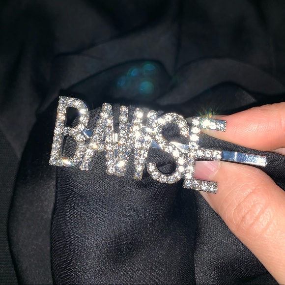 Accessories | Bawse Rhinestone Diamond Hair Pin | Poshmark